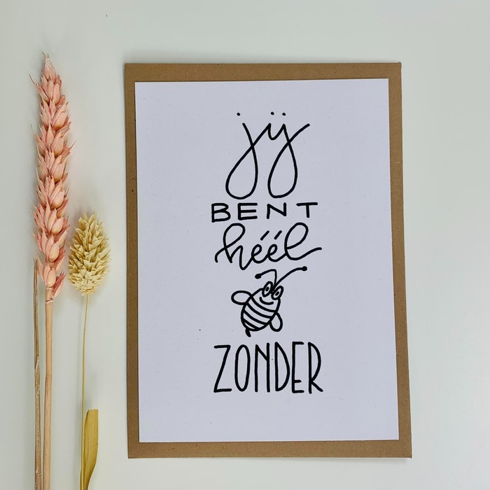 Wenskaart - Bijzonder :: Studio Vero